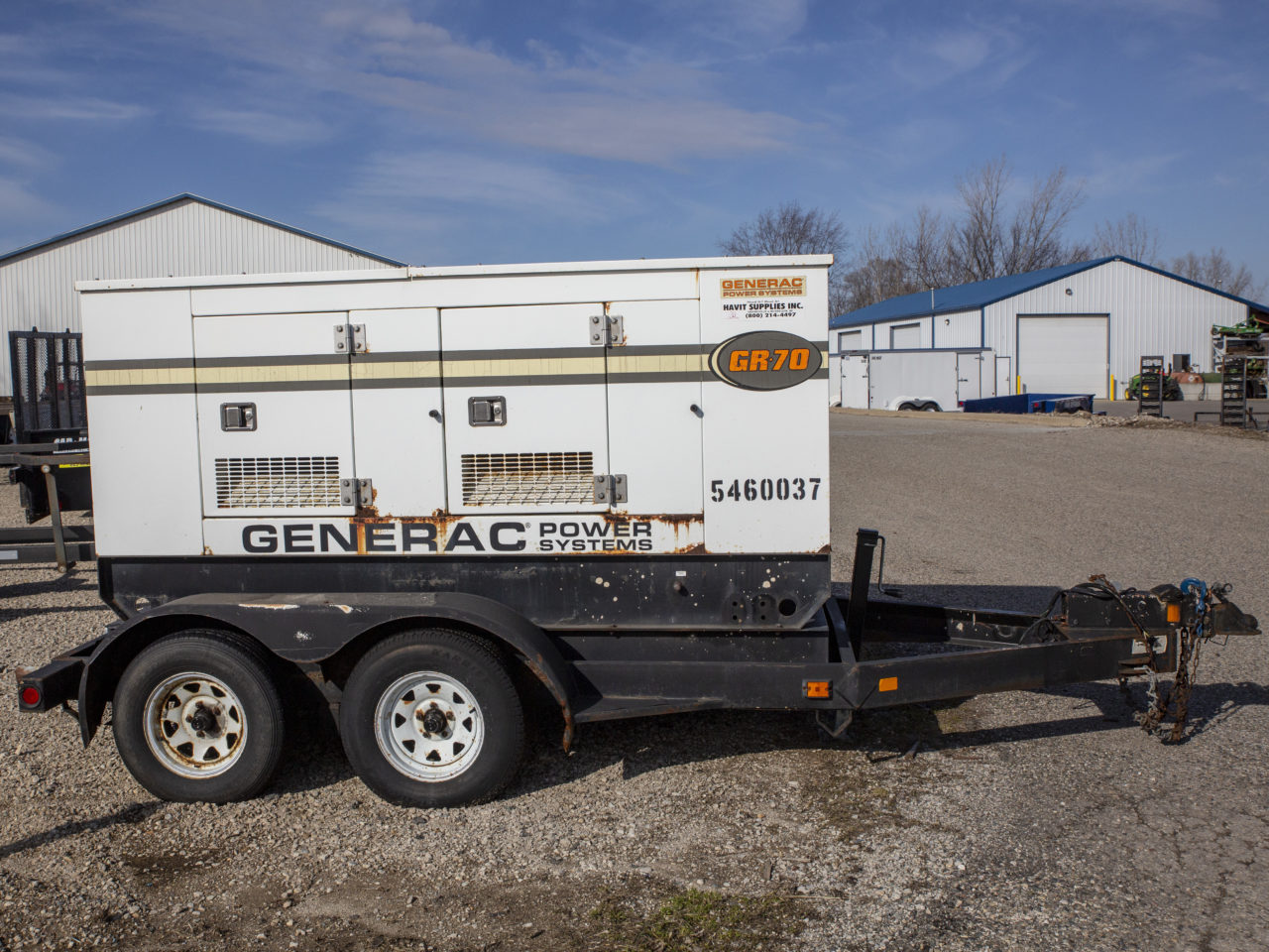 70kw Towable Generator - Havit Supplies / AB Rental